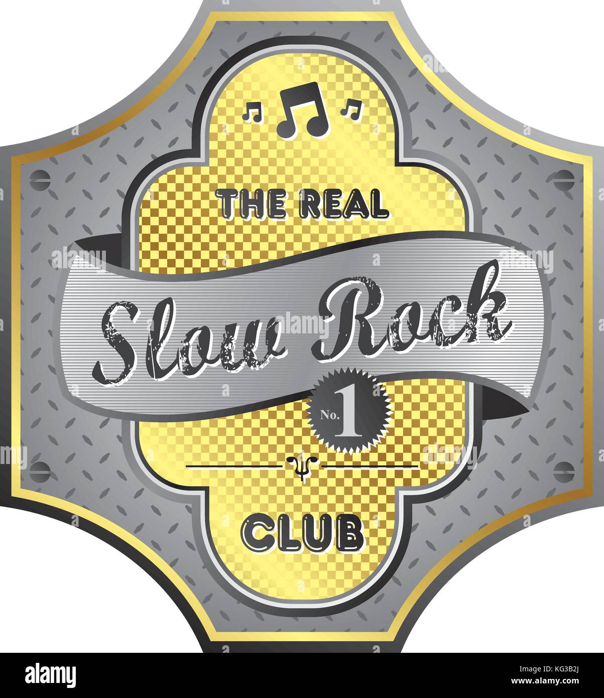 music label theme graphic art design illustration Stock Vector Image ...