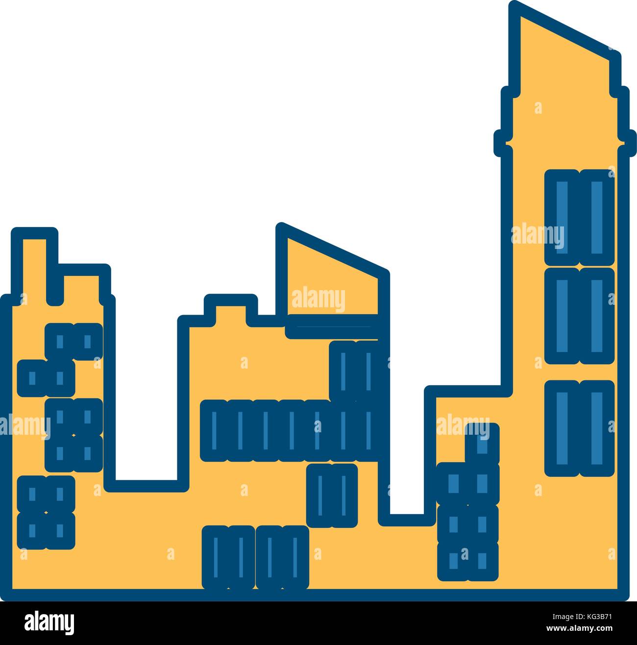 City buildings symbol Stock Vector Image & Art - Alamy