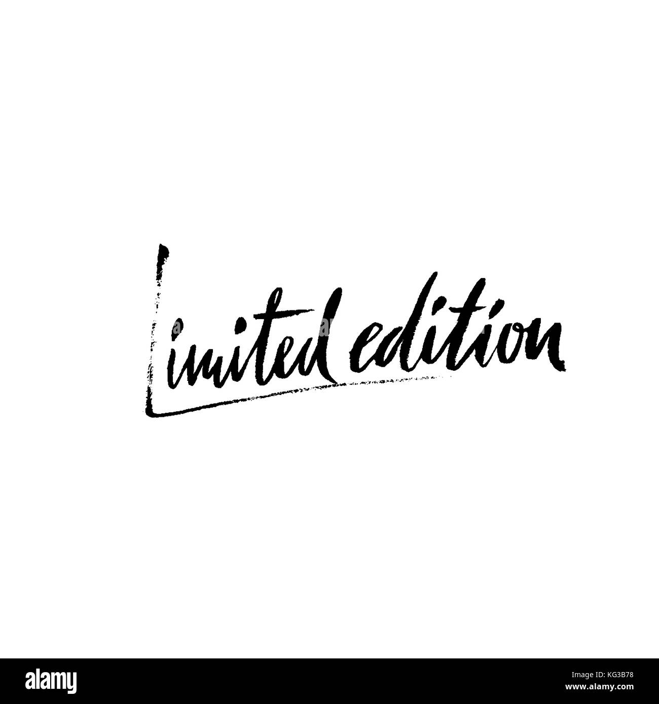 Limited Edition Text