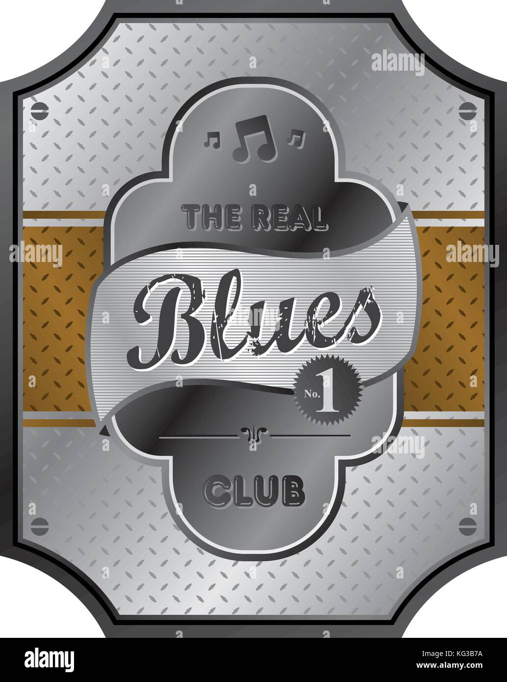 music label theme graphic art design illustration Stock Vector Image ...