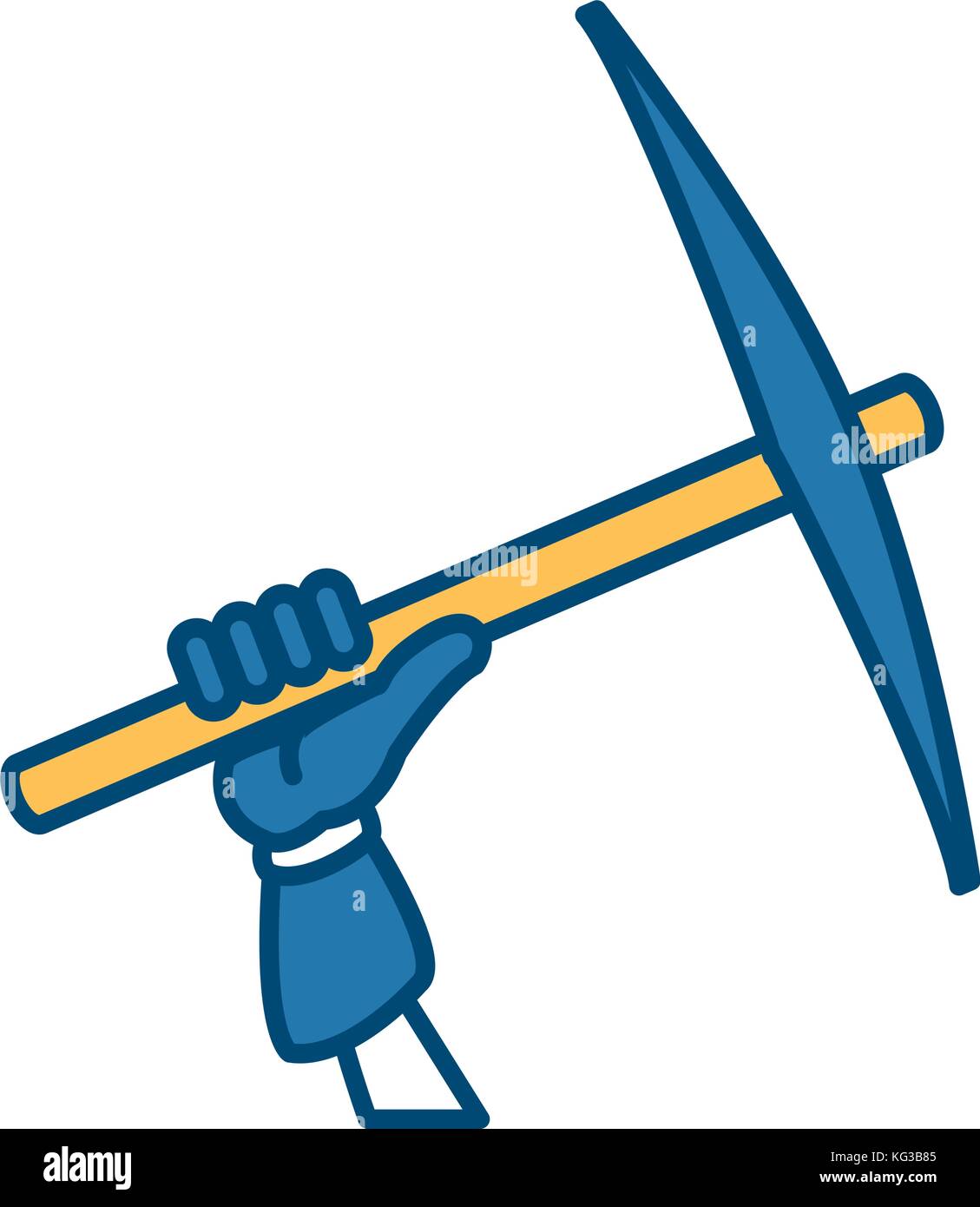 Hand holding pick Stock Vector Image & Art - Alamy