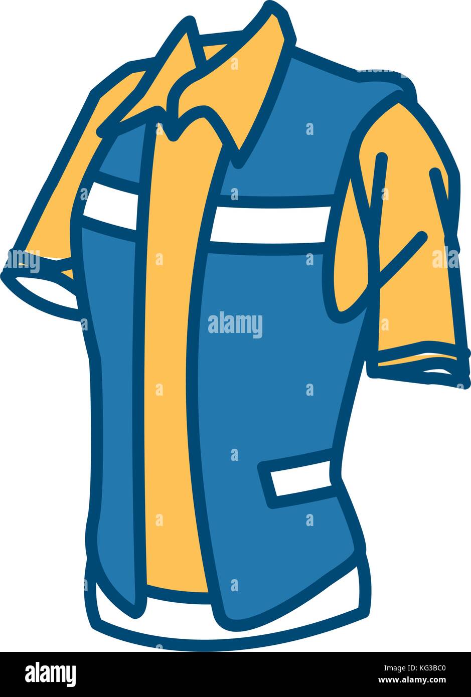 Construction worker vest Stock Vector Image & Art - Alamy