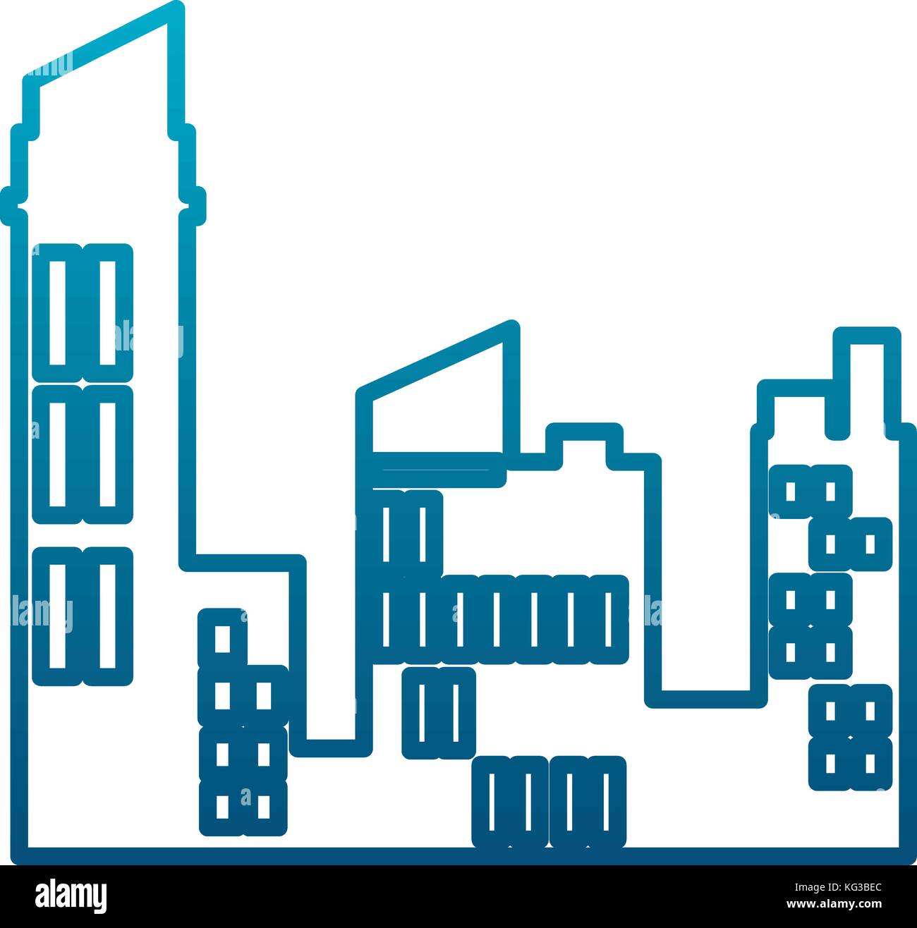 City buildings symbol Stock Vector Image & Art - Alamy