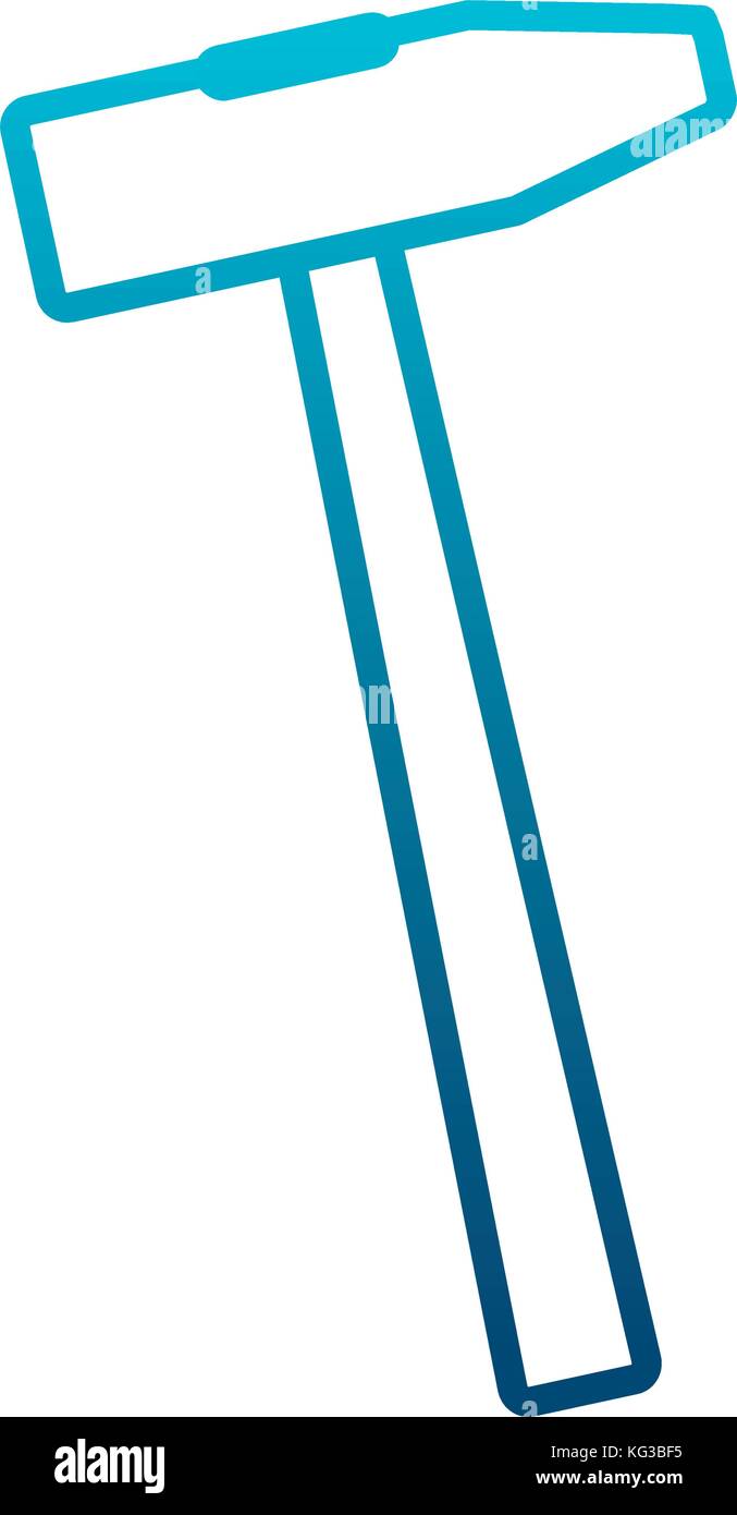 Mallet construction tool Stock Vector Image & Art - Alamy