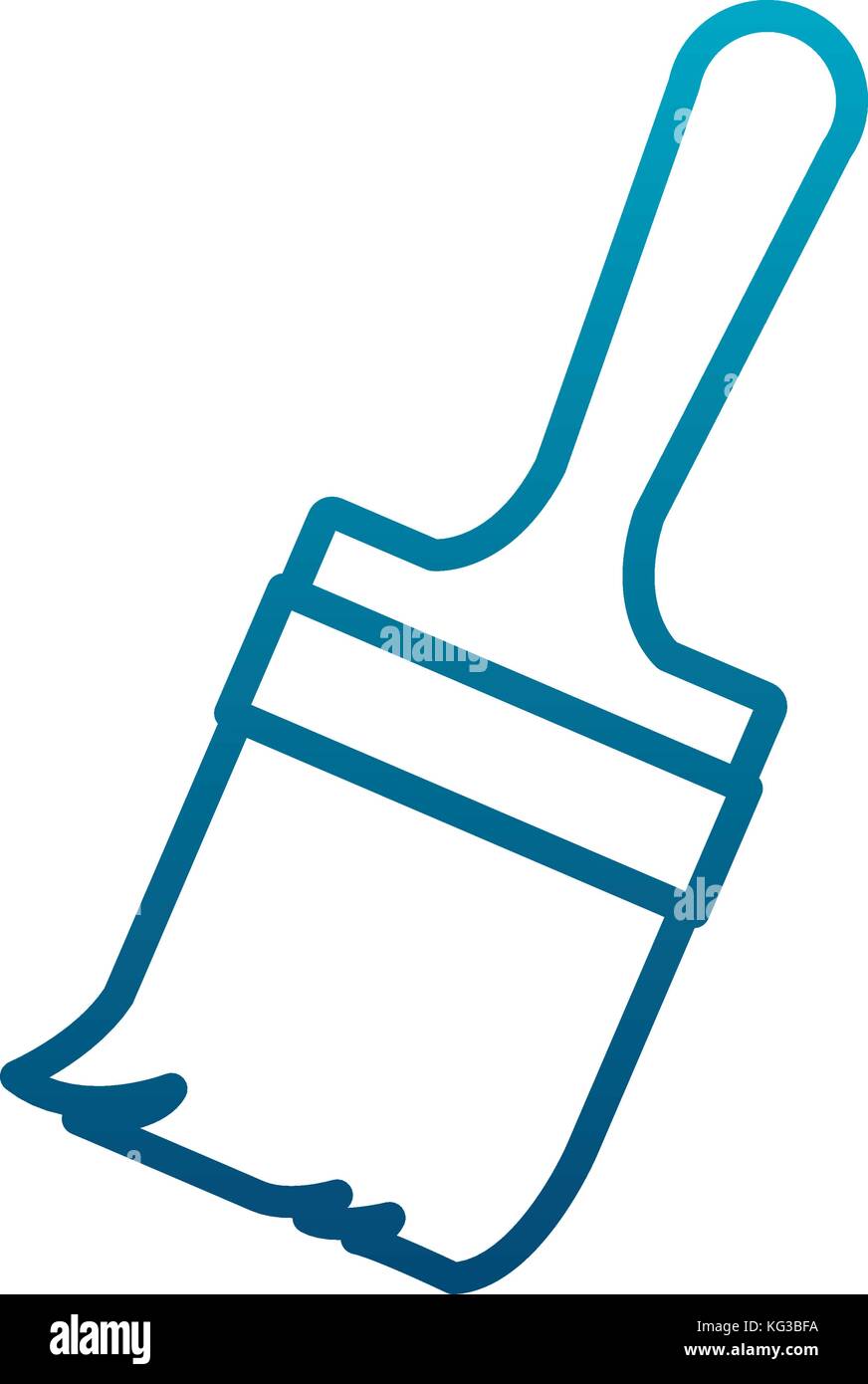 Paint brush construction Stock Vector Image & Art - Alamy