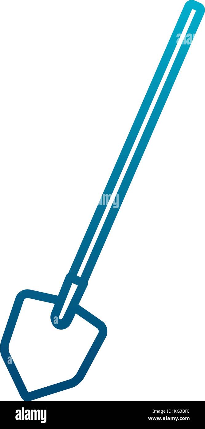 Shovel construction tool Stock Vector Image & Art - Alamy