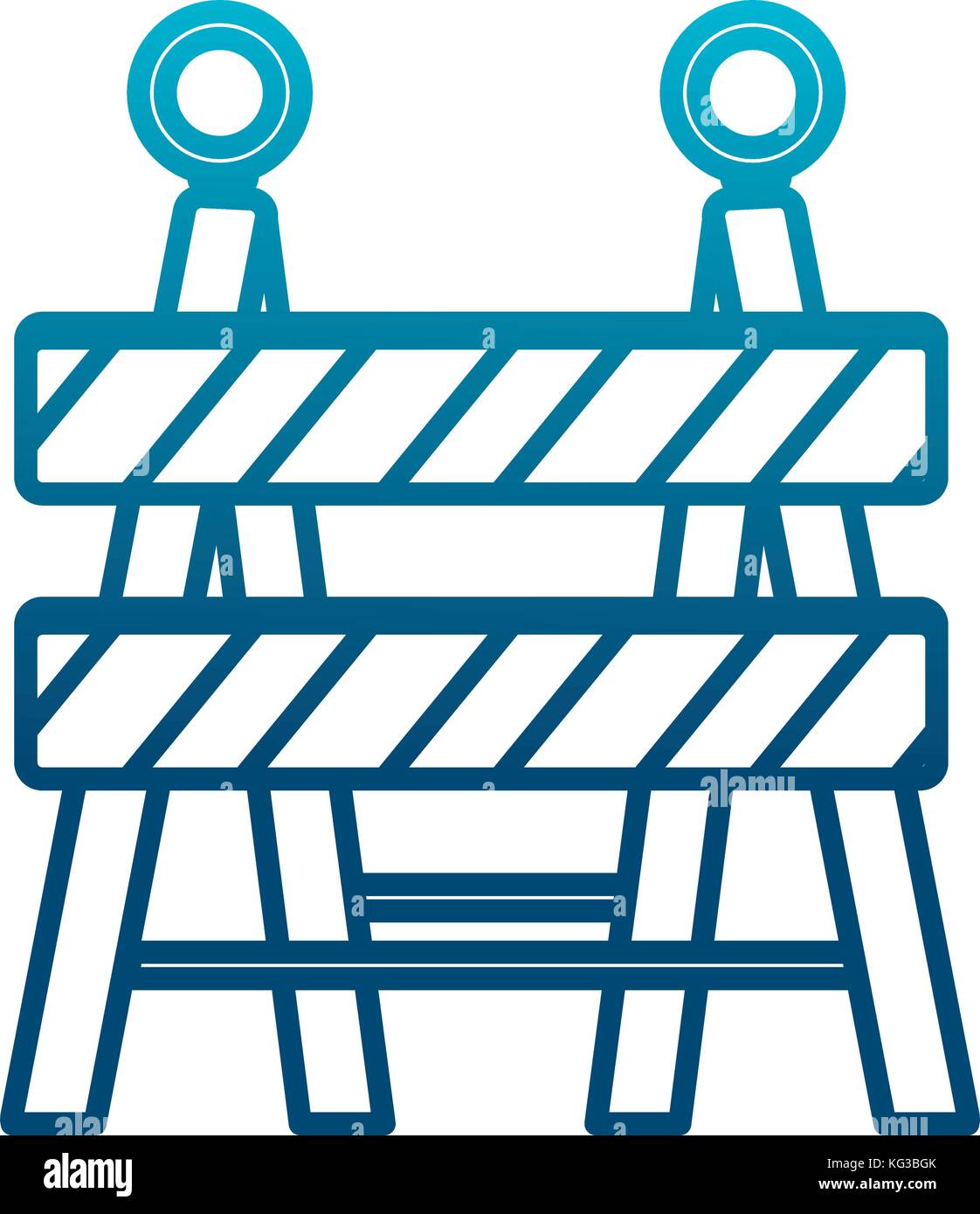 Construction barrier isolated Stock Vector Image & Art - Alamy
