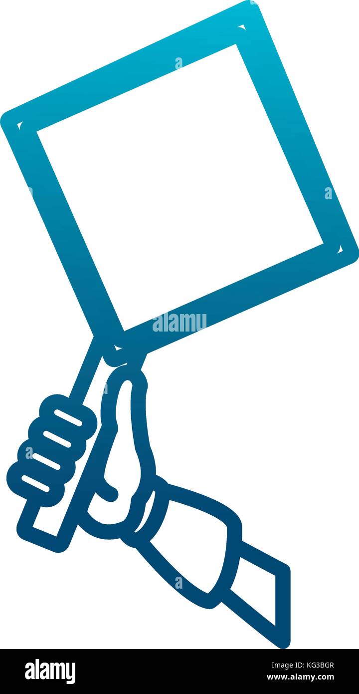 Hand holding road sign Stock Vector Image & Art - Alamy