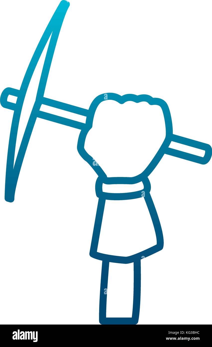 Hand holding pick Stock Vector Image & Art - Alamy