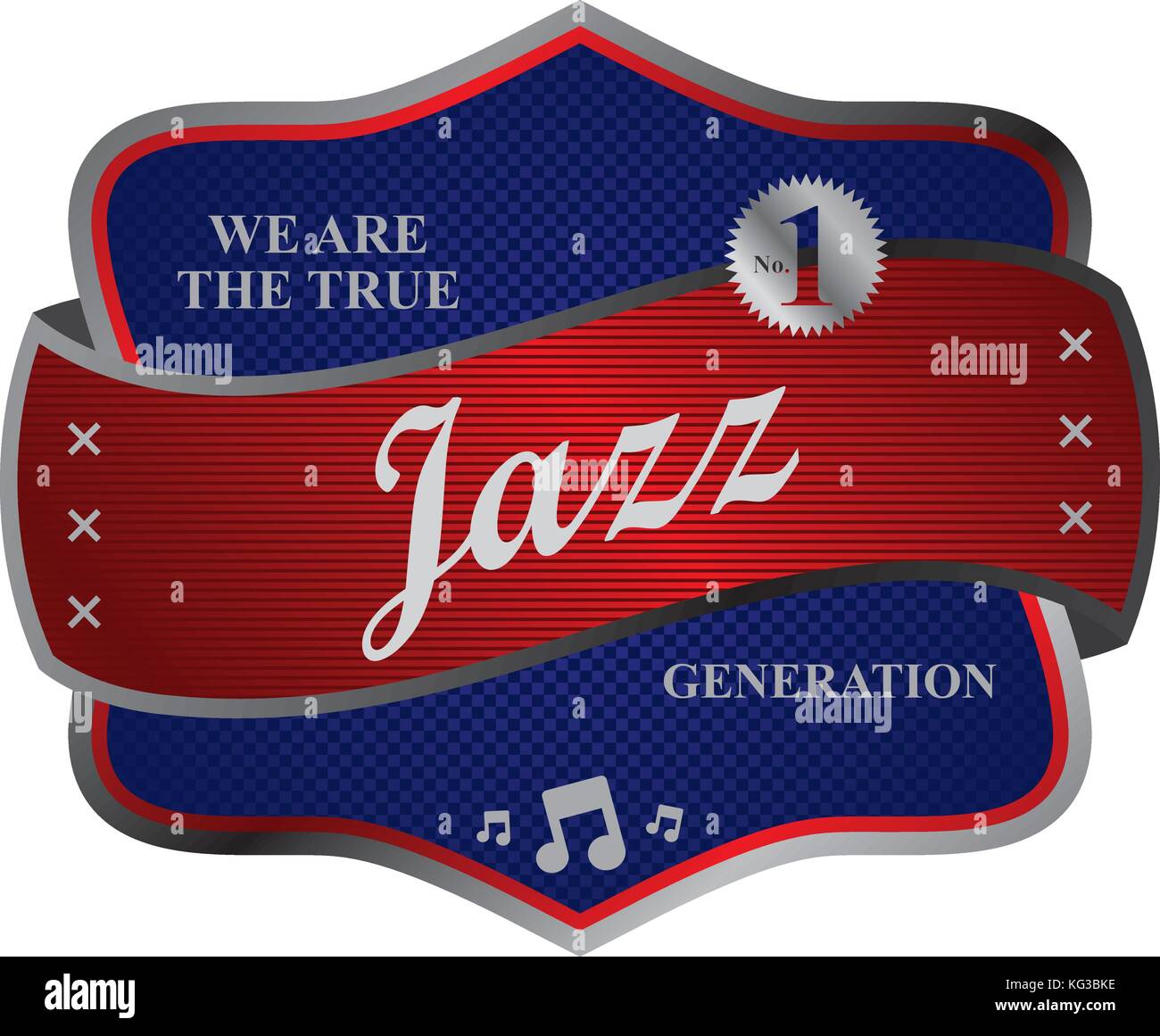 Jazz music genre Stock Vector Images - Alamy