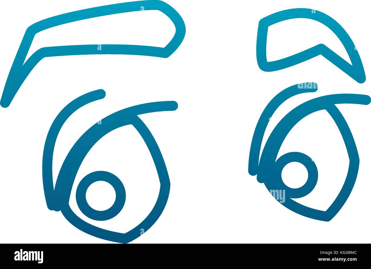 Man eyes cartoon Stock Vector Image & Art - Alamy