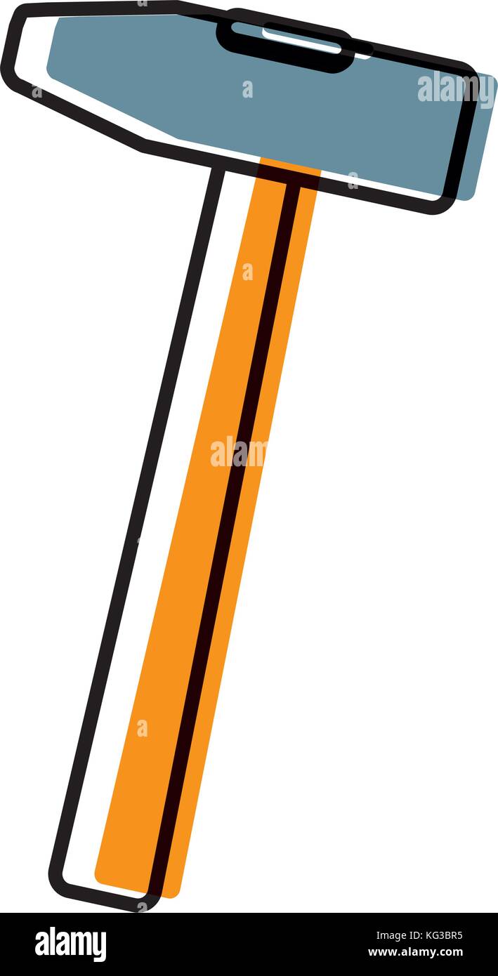 Mallet construction tool Stock Vector Image & Art - Alamy