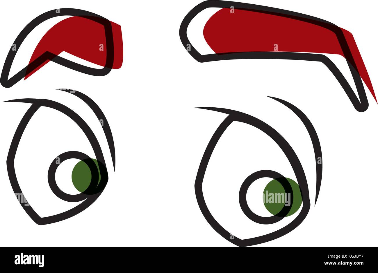 Man eyes cartoon Stock Vector Image & Art - Alamy