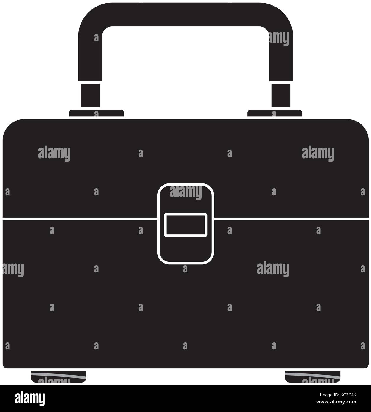 Closed toolbox Stock Vector Images - Alamy