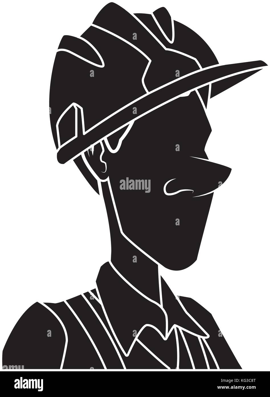 Cartoon worker with tool Stock Vector Image & Art - Alamy