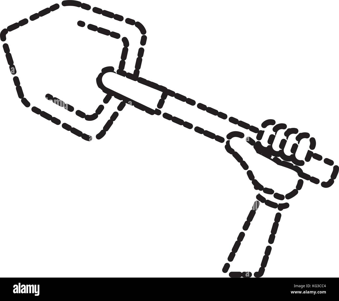 Shovel construction tool Stock Vector Image & Art - Alamy