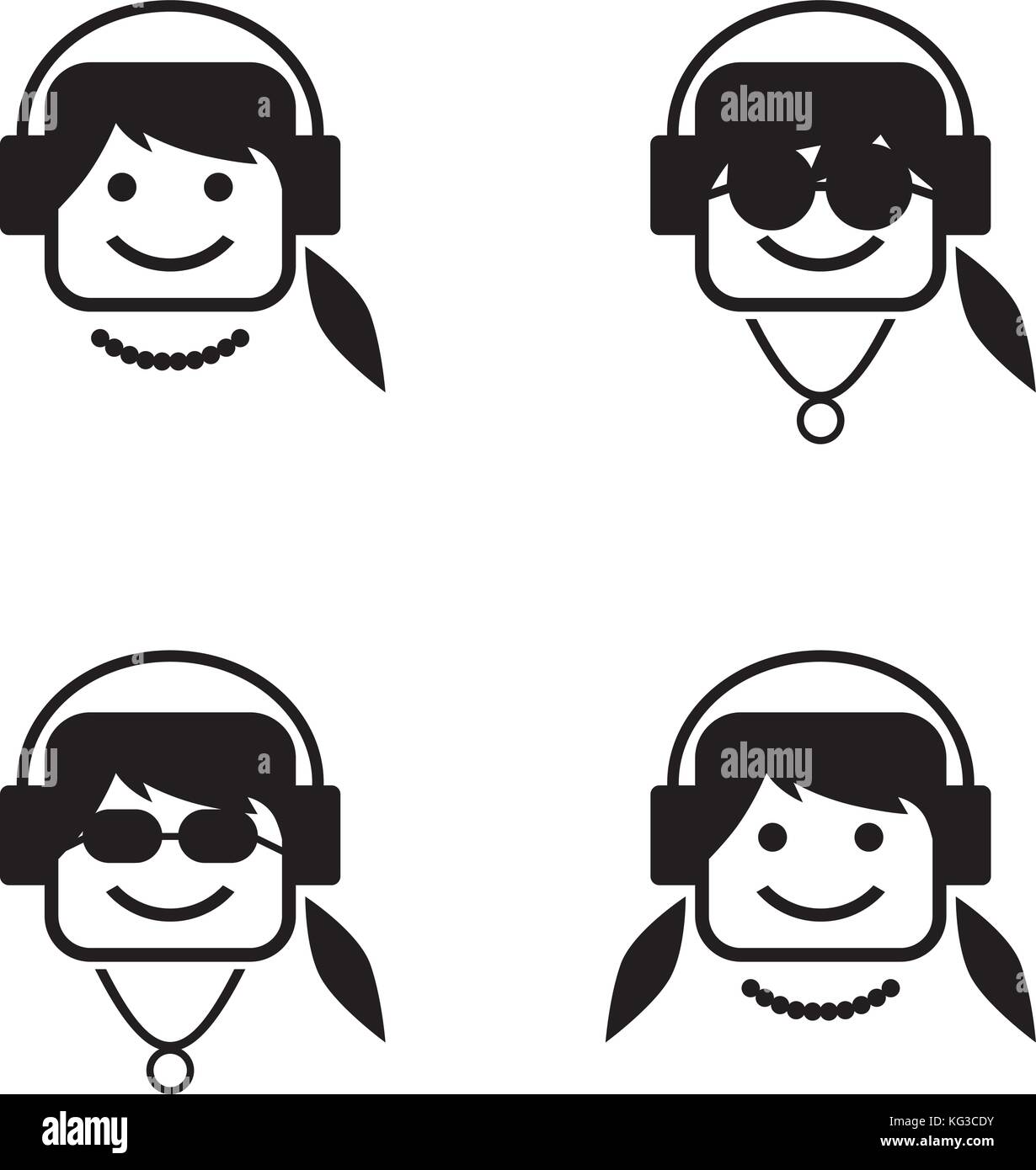 avatar portrait picture icon vector graphic art design illustration ...