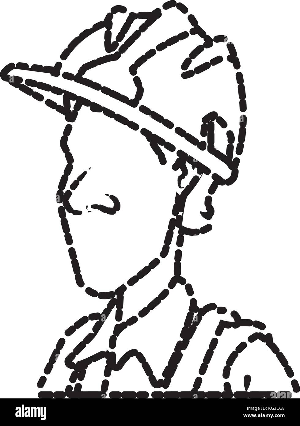Cartoon worker with tool Stock Vector Image & Art - Alamy