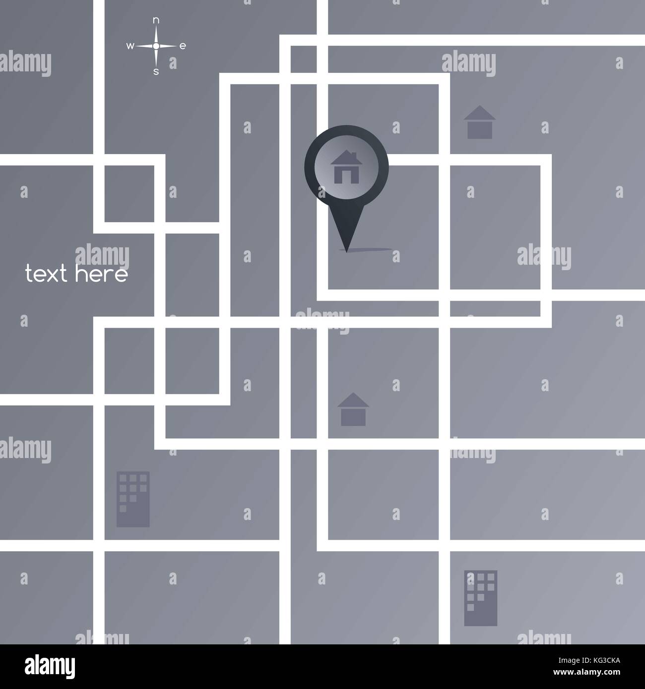 map icon locator vector graphic art design illustration Stock Vector ...