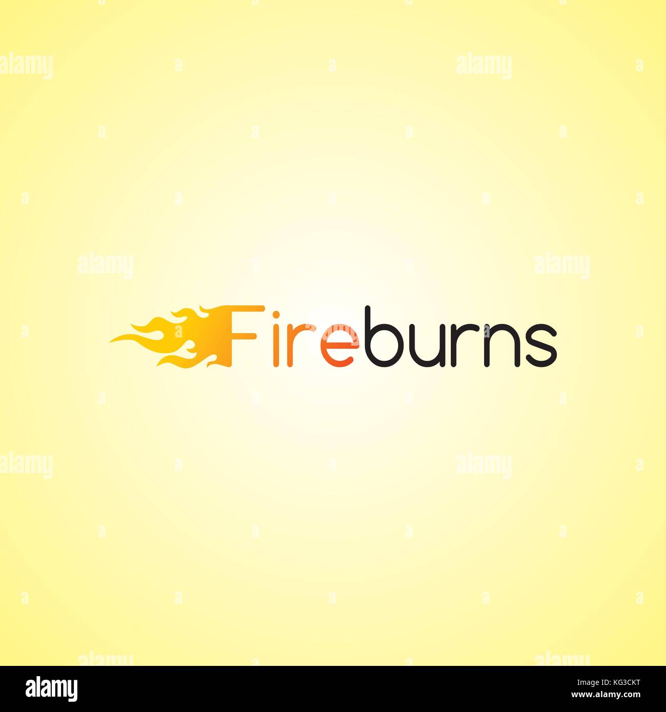 editable fire theme vector graphic art design illustration Stock Vector ...