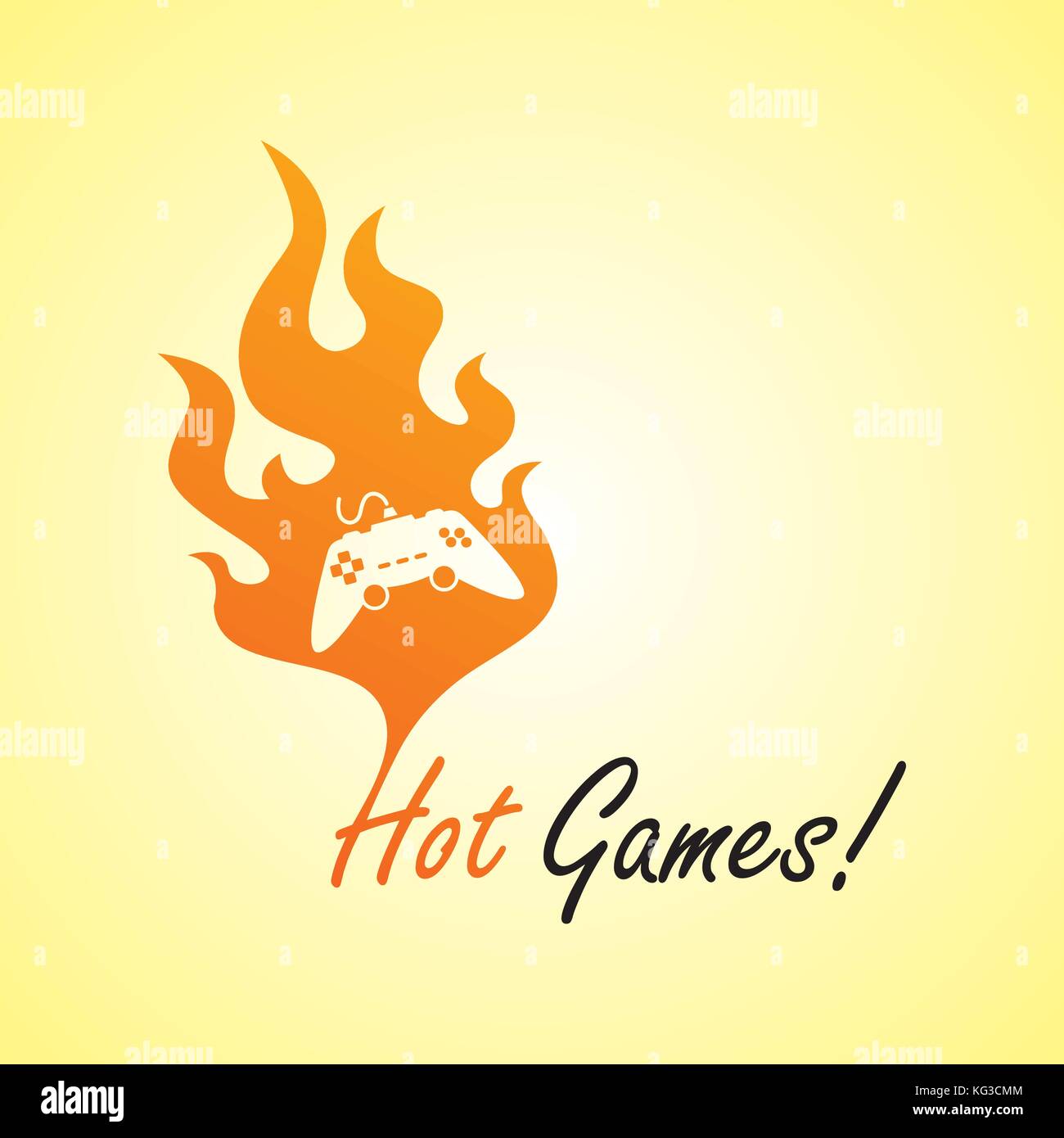 editable fire theme vector graphic art design illustration Stock Vector ...