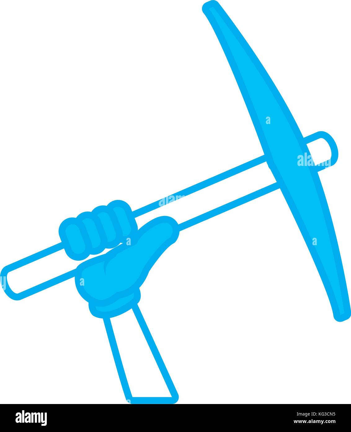 Hand holding pick Stock Vector Image & Art - Alamy