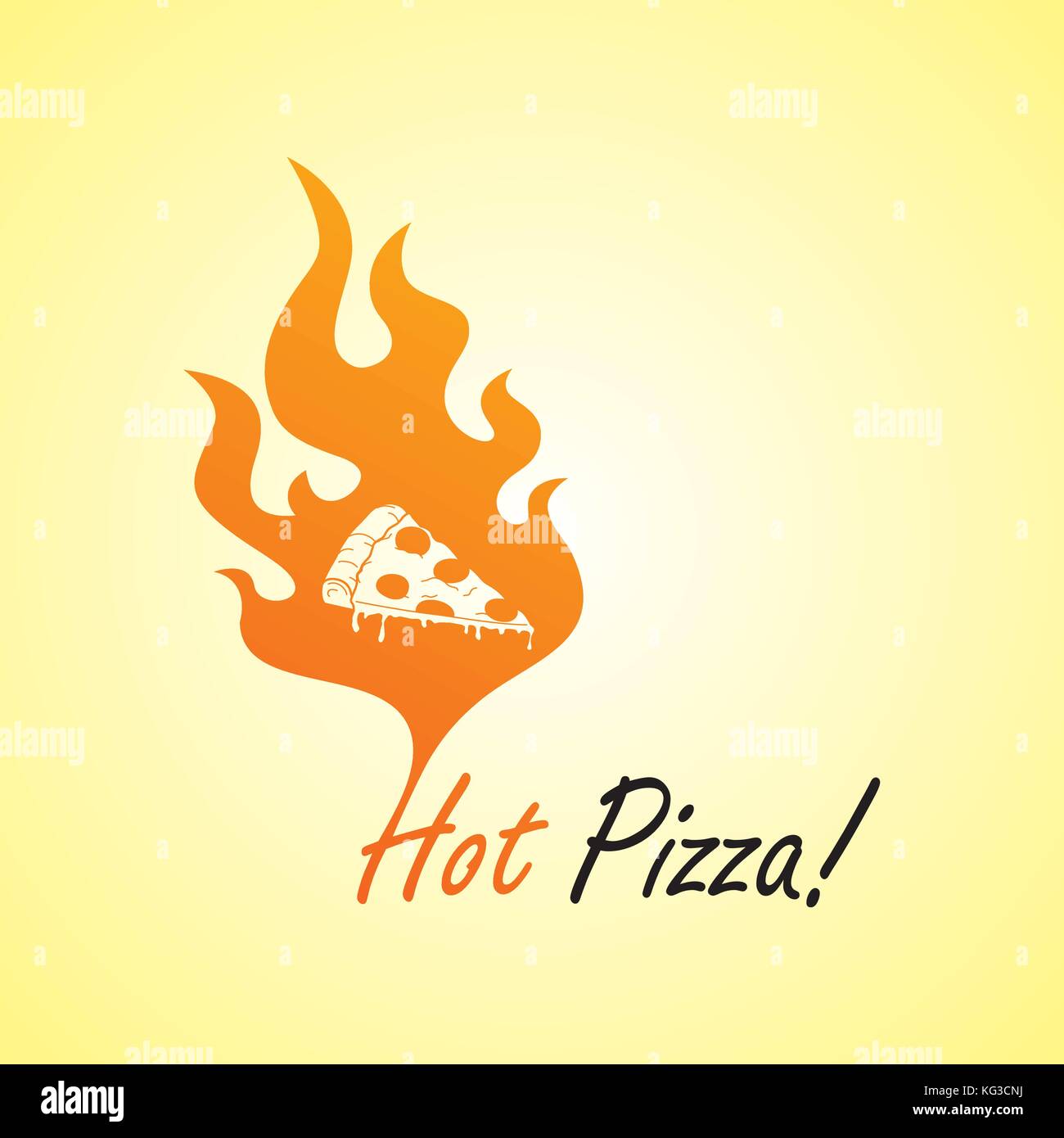 editable fire theme vector graphic art design illustration Stock Vector ...