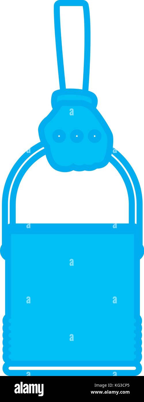 Hand holding paint bucket Stock Vector Image & Art - Alamy