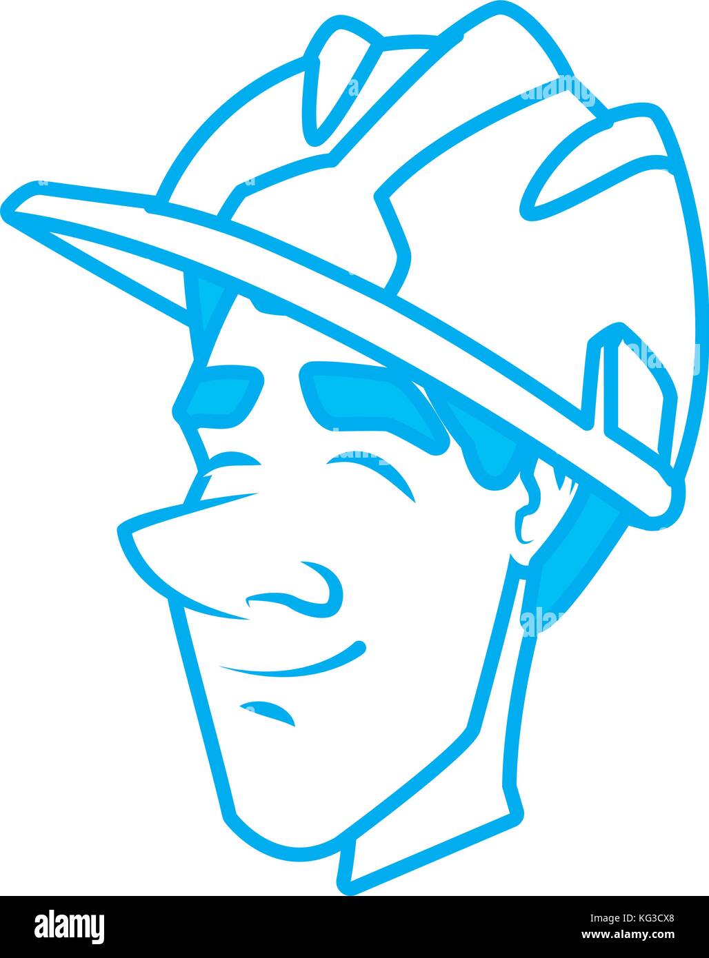Cartoon worker with tool Stock Vector Image & Art - Alamy