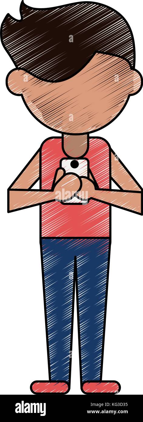 person using phone icon image Stock Vector Image & Art - Alamy