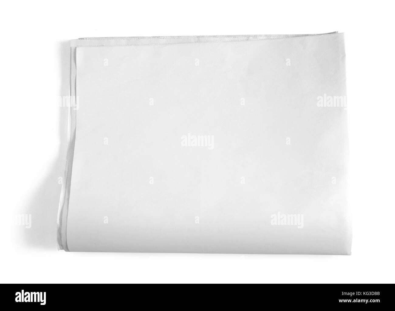 Newspaper front page blank hi-res stock photography and images - Alamy