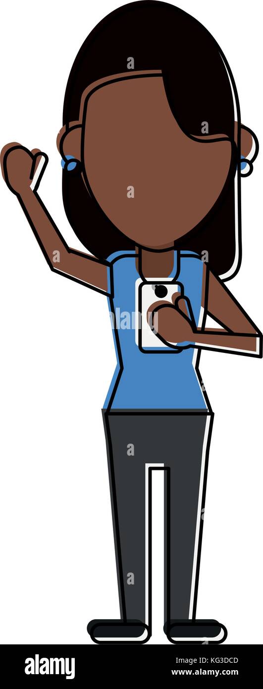 person using phone icon image Stock Vector Image & Art - Alamy