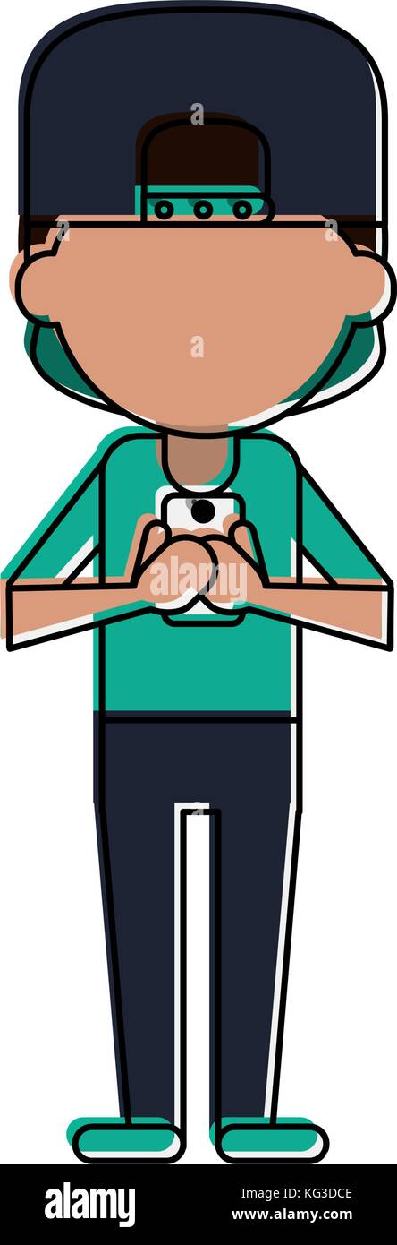 person using phone icon image Stock Vector Image & Art - Alamy