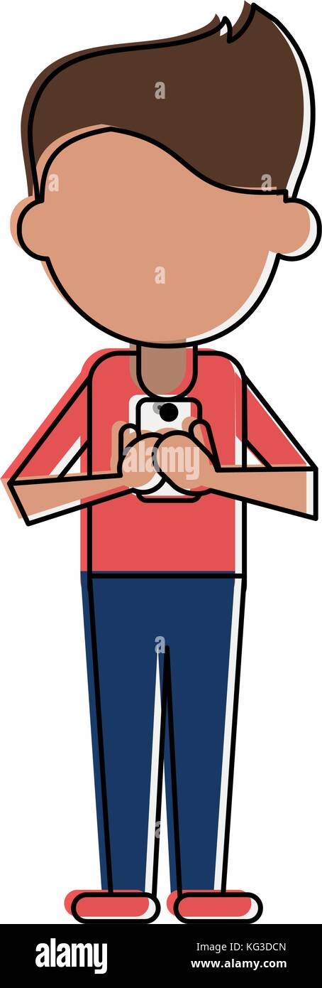 person using phone icon image Stock Vector Image & Art - Alamy