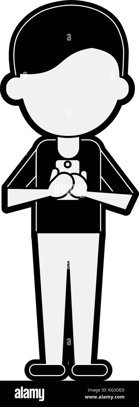 person using phone icon image Stock Vector Image & Art - Alamy