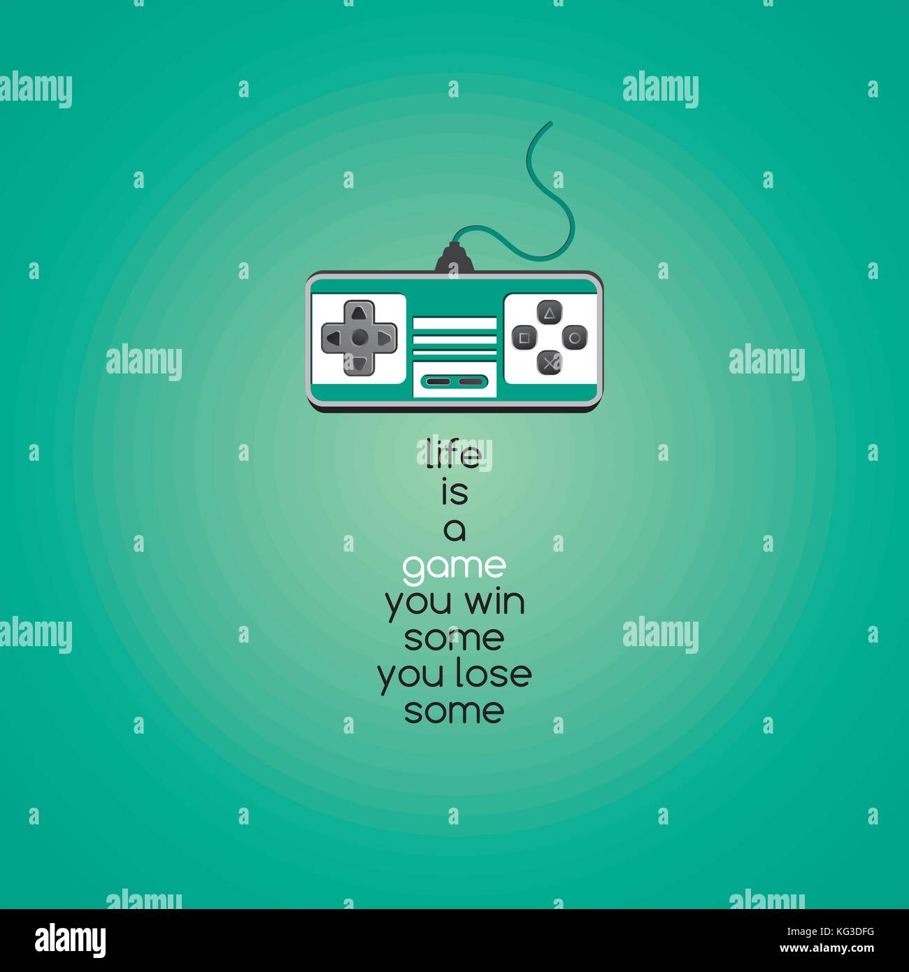 editable video game console theme vector graphic art design ...