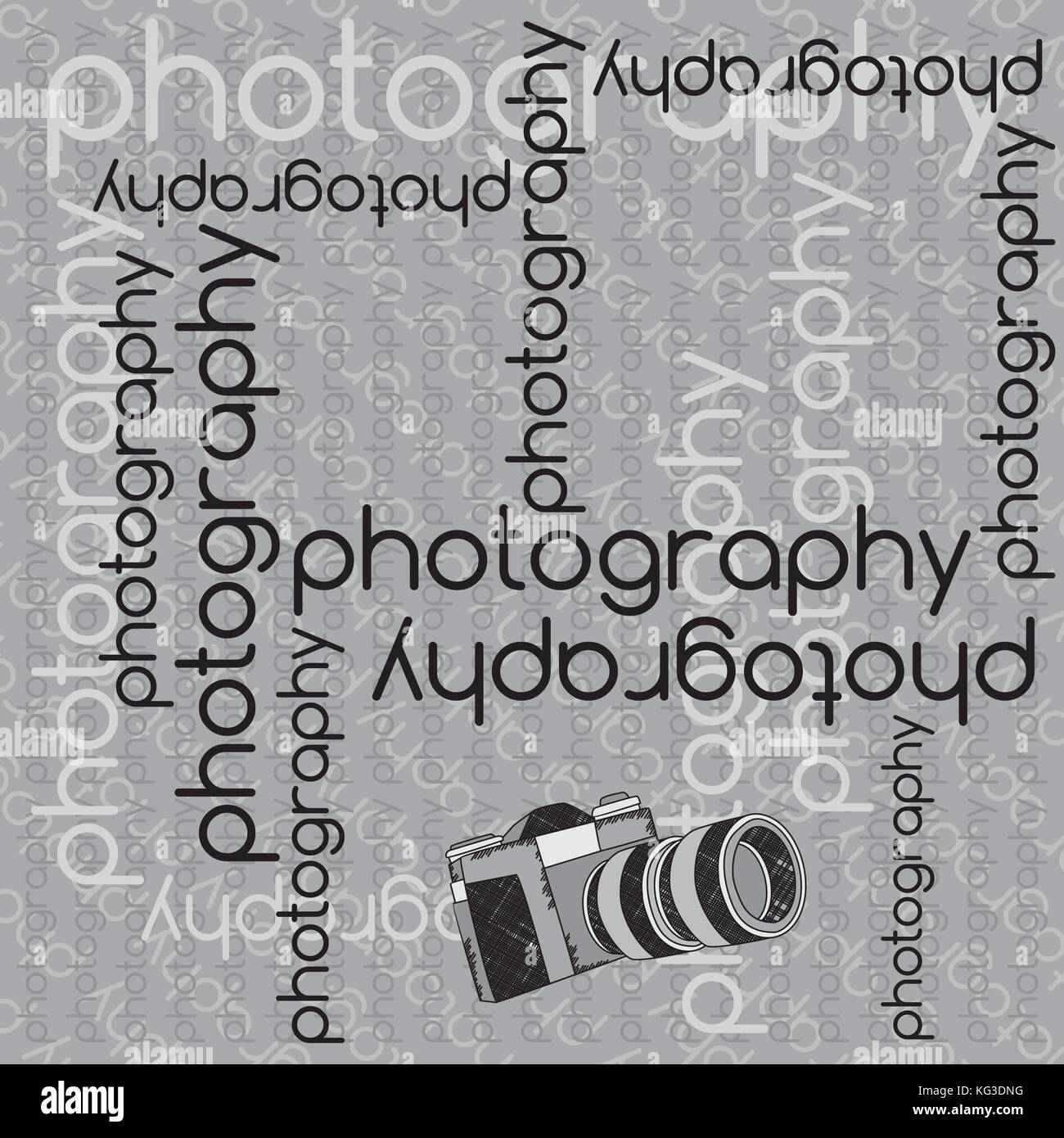 editable camera theme vector graphic art design illustration Stock ...