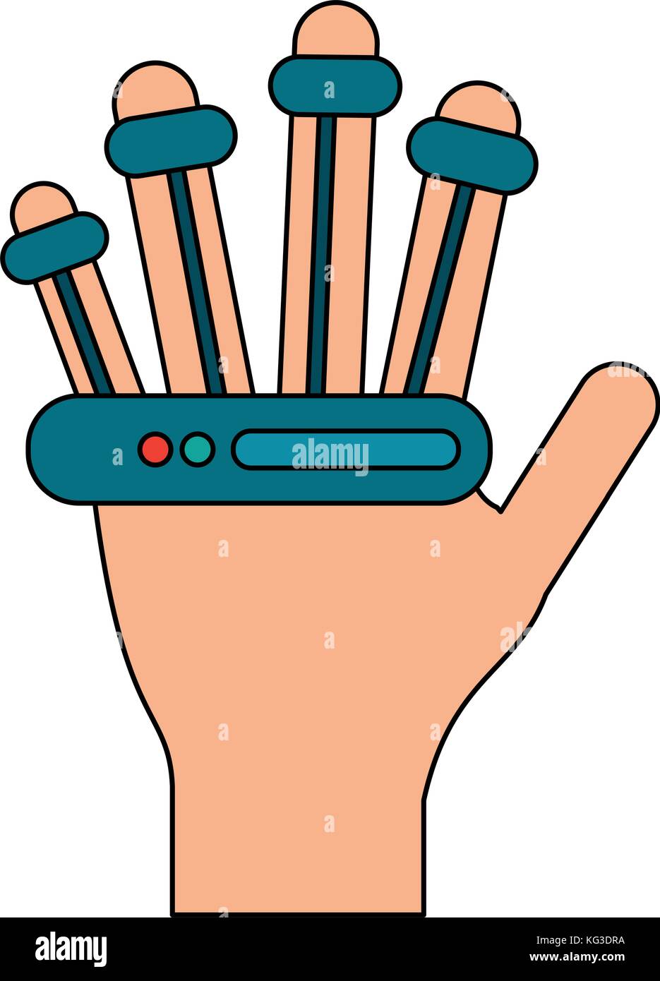 Hand controller technology Stock Vector Image & Art - Alamy