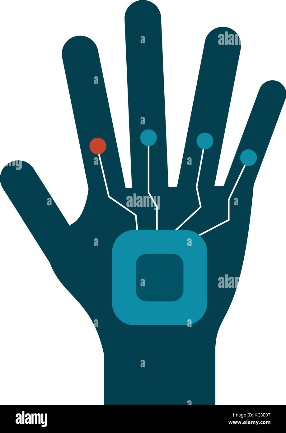 Hand controller technology Stock Vector Image & Art - Alamy