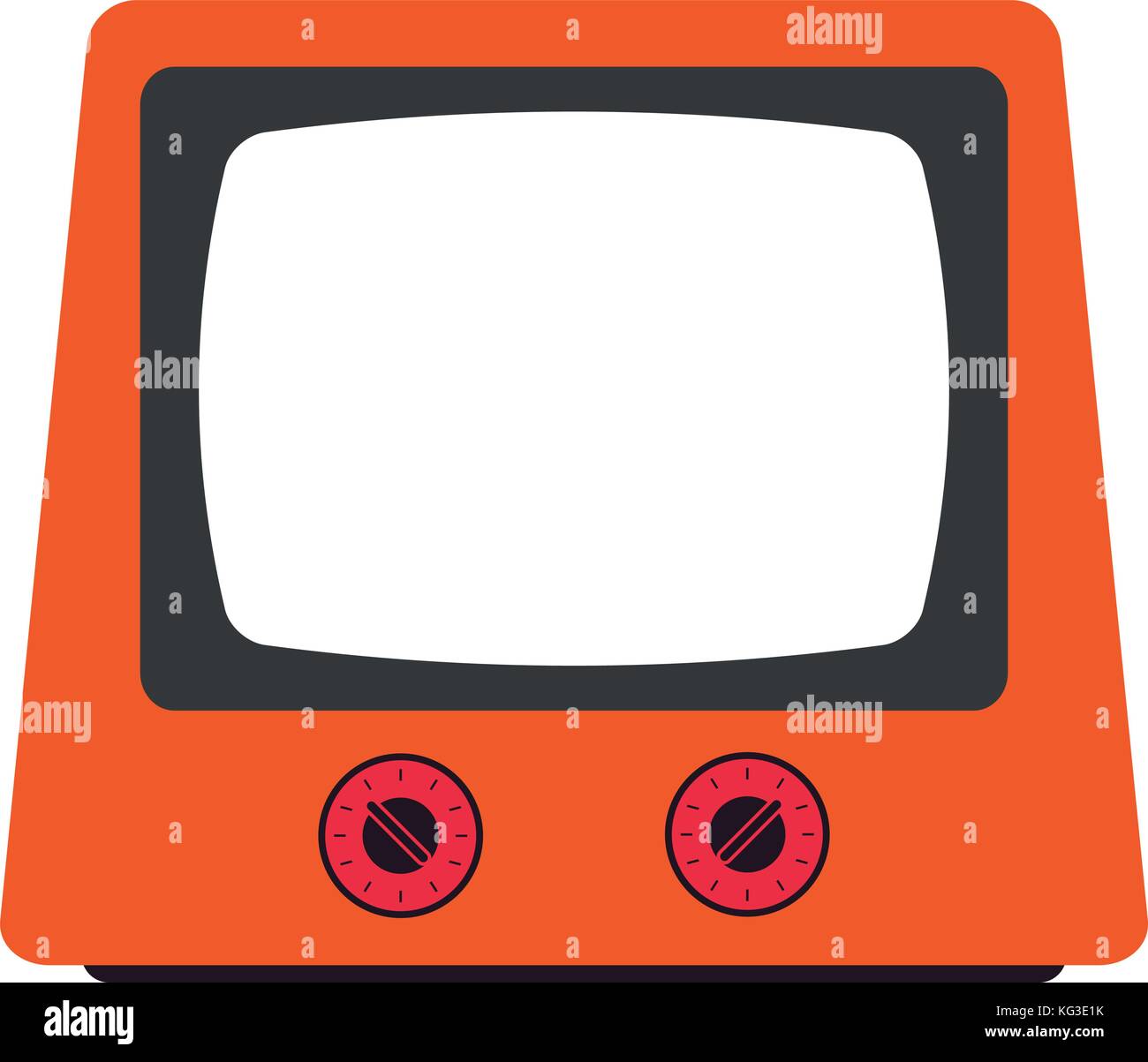 Old tv technology Stock Vector Image & Art - Alamy