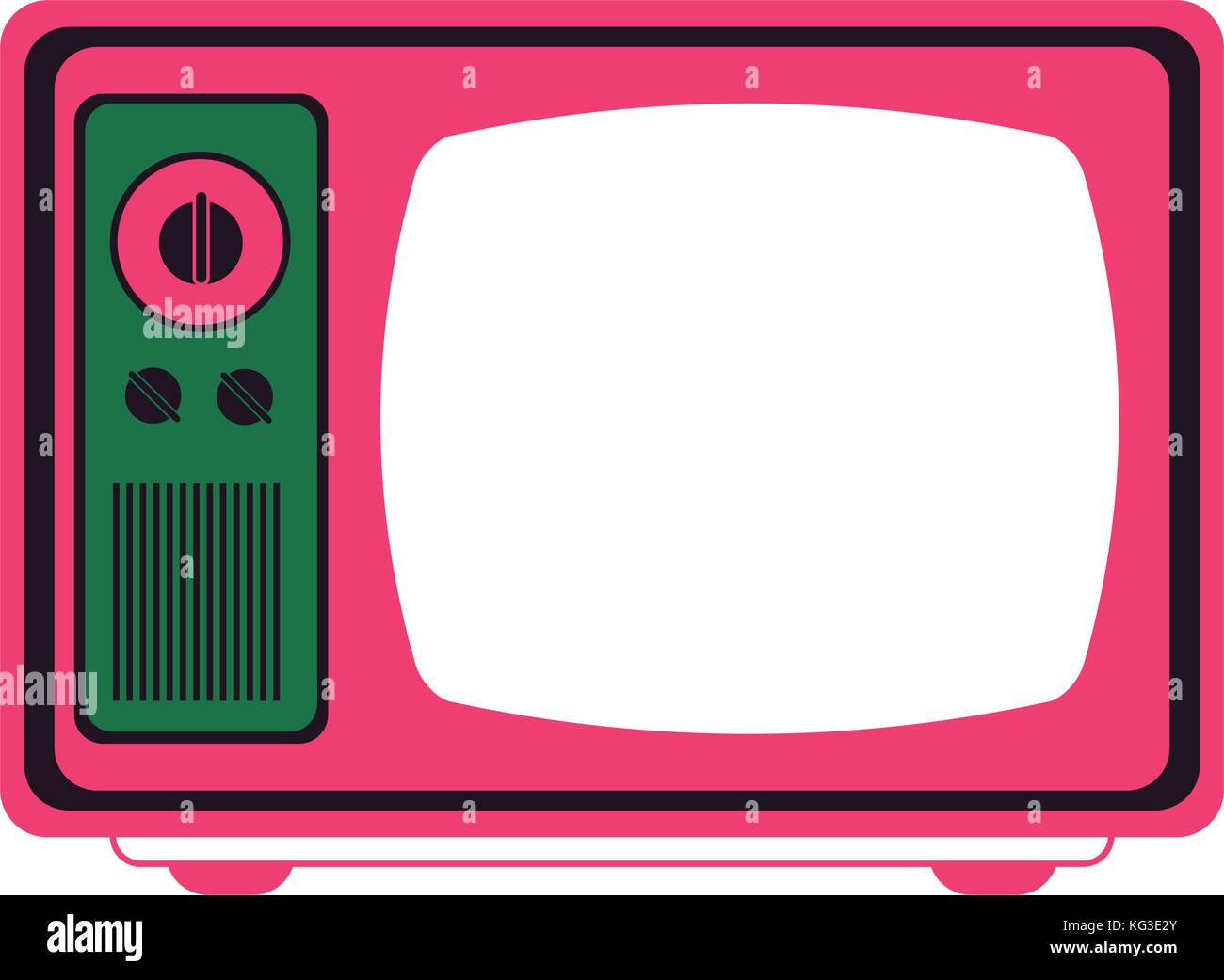 Old tv technology Stock Vector Image & Art - Alamy