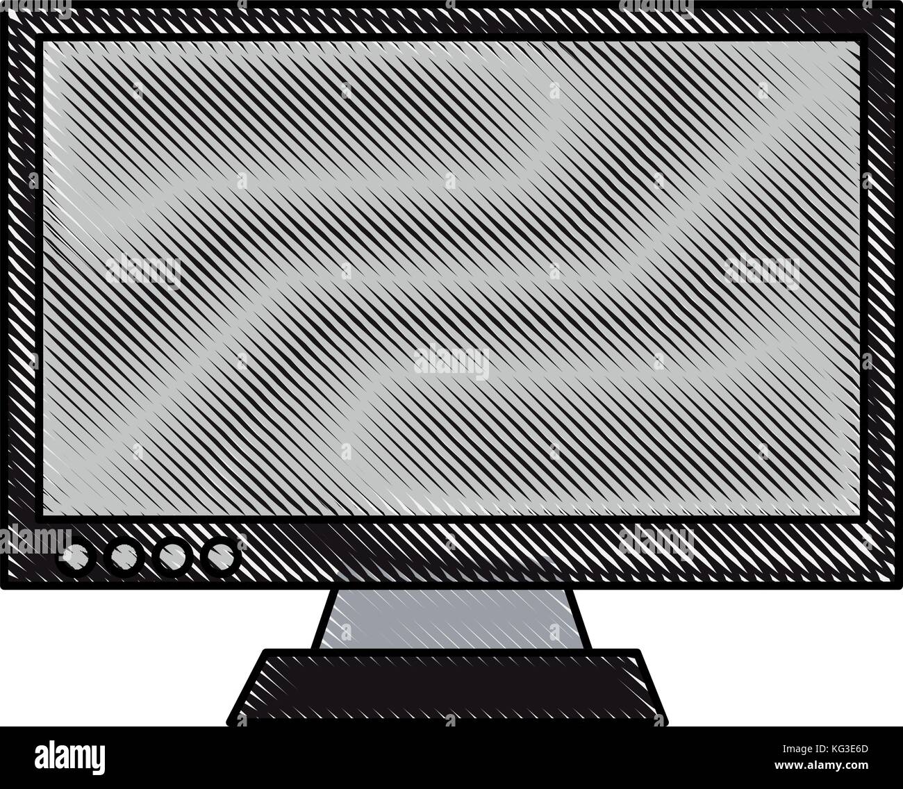 Monitor weather and computer screen Stock Vector Images - Alamy