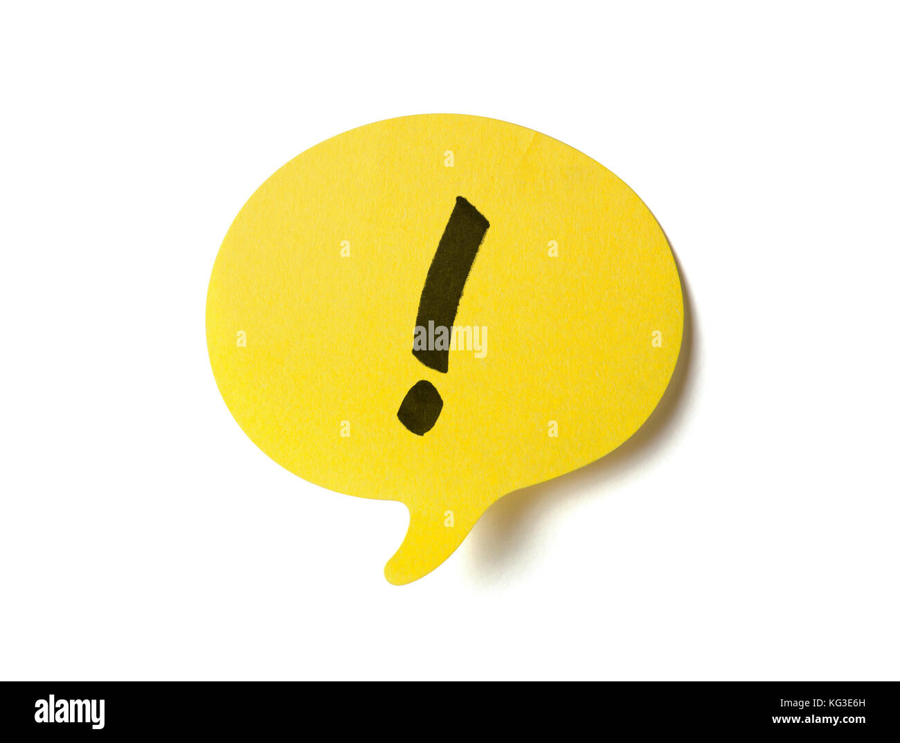 Cartoon exclamation mark Cut Out Stock Images & Pictures - Alamy