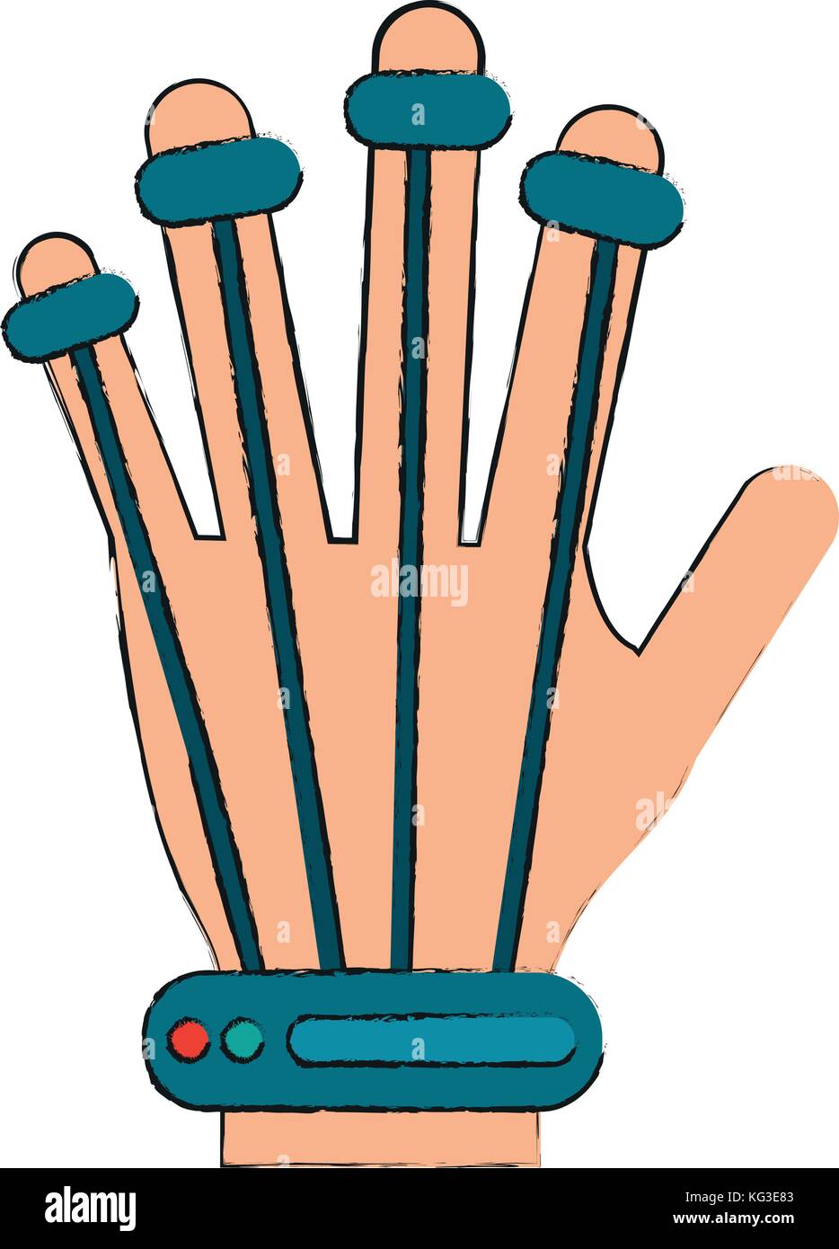 Hand controller technology Stock Vector Image & Art - Alamy
