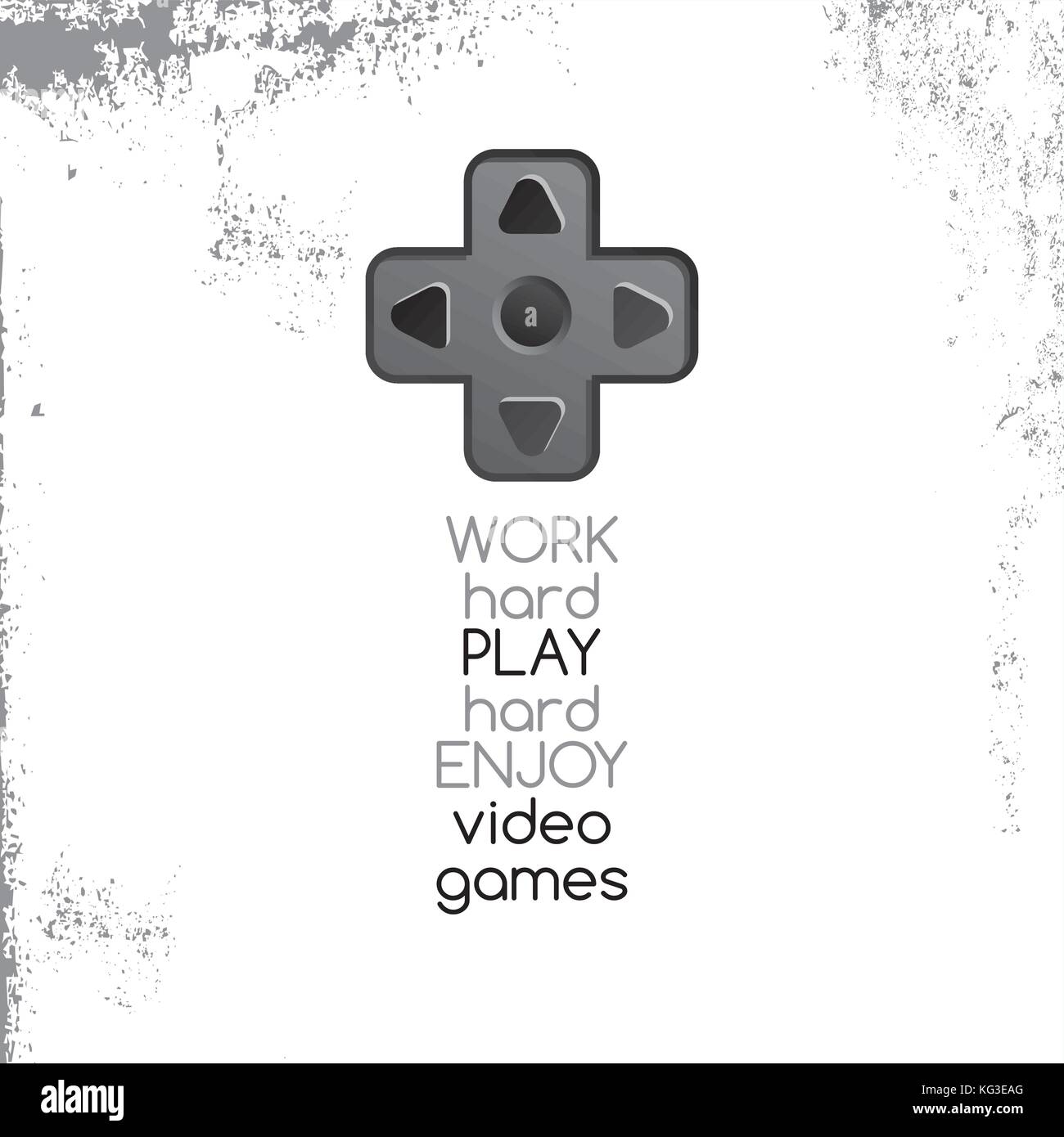 gaming console theme vector graphic art design illustration Stock ...