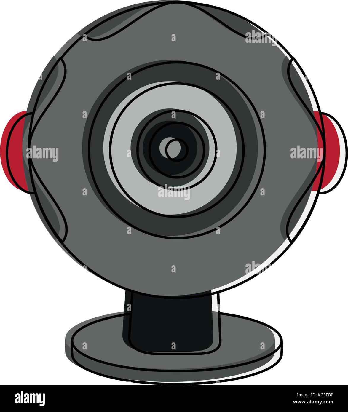 Body cam video Stock Vector Images - Alamy