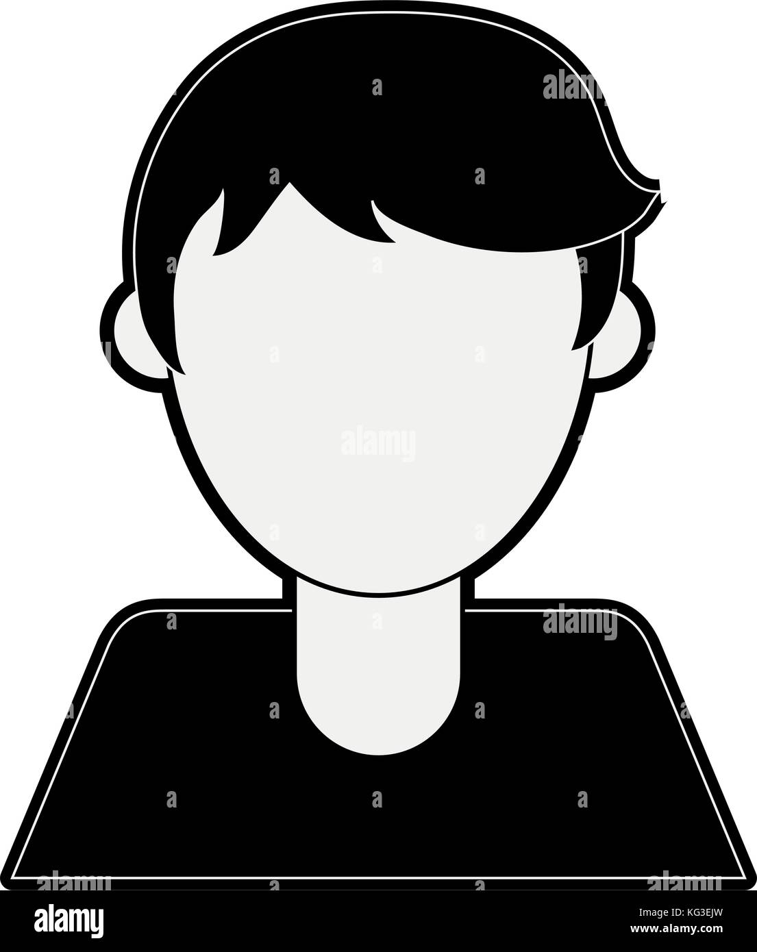Man faceless avatar Stock Vector Image & Art - Alamy