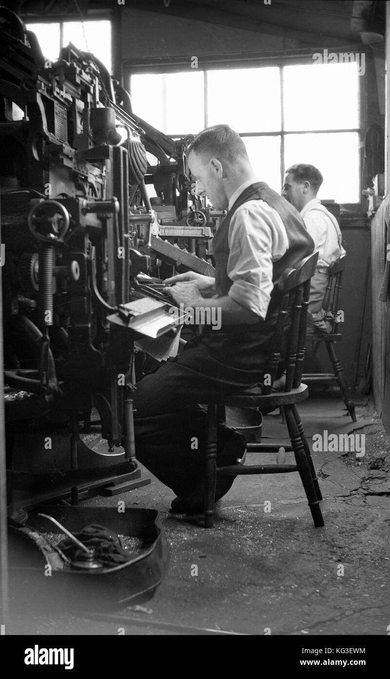 Typesetters hi-res stock photography and images - Alamy