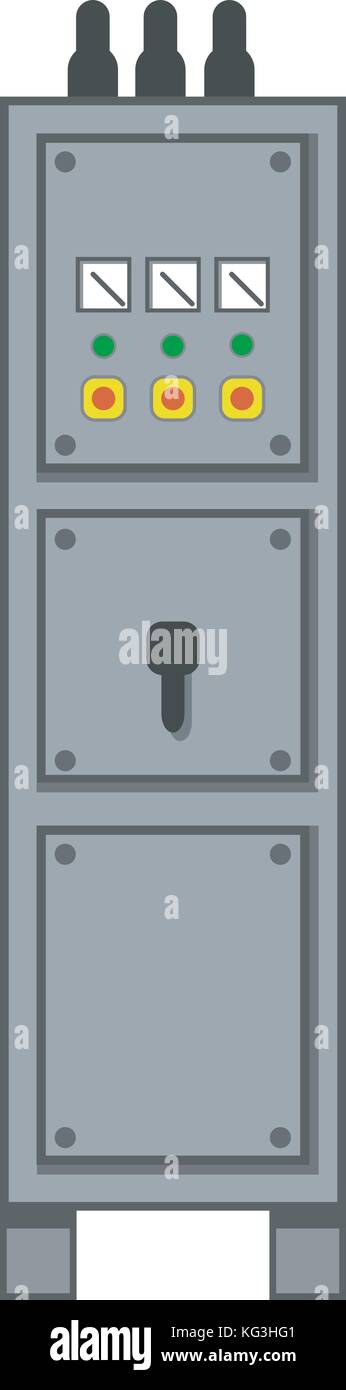Electrical Low Voltage Switchboard Vector Stock Vector Image & Art - Alamy