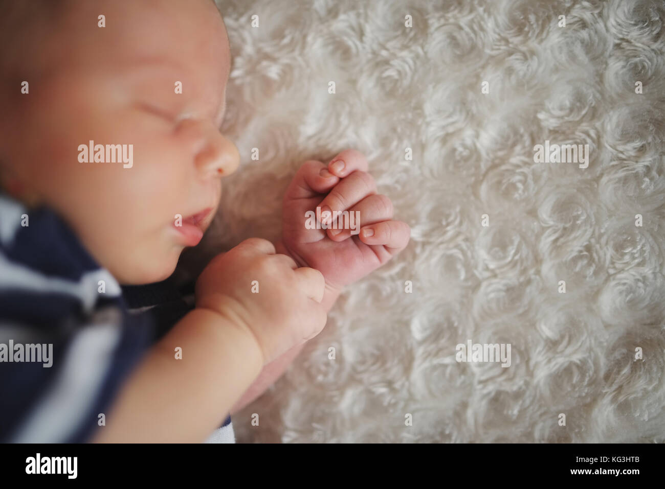 cute newborn baby at home Stock Photo - Alamy